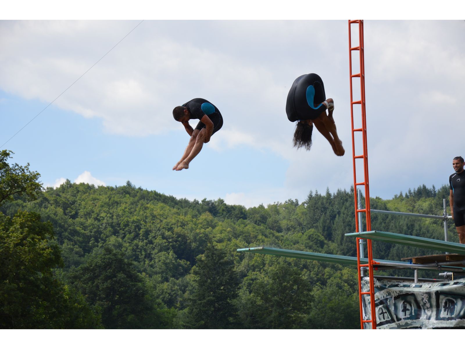 Plongeon de haut et High Diving Show